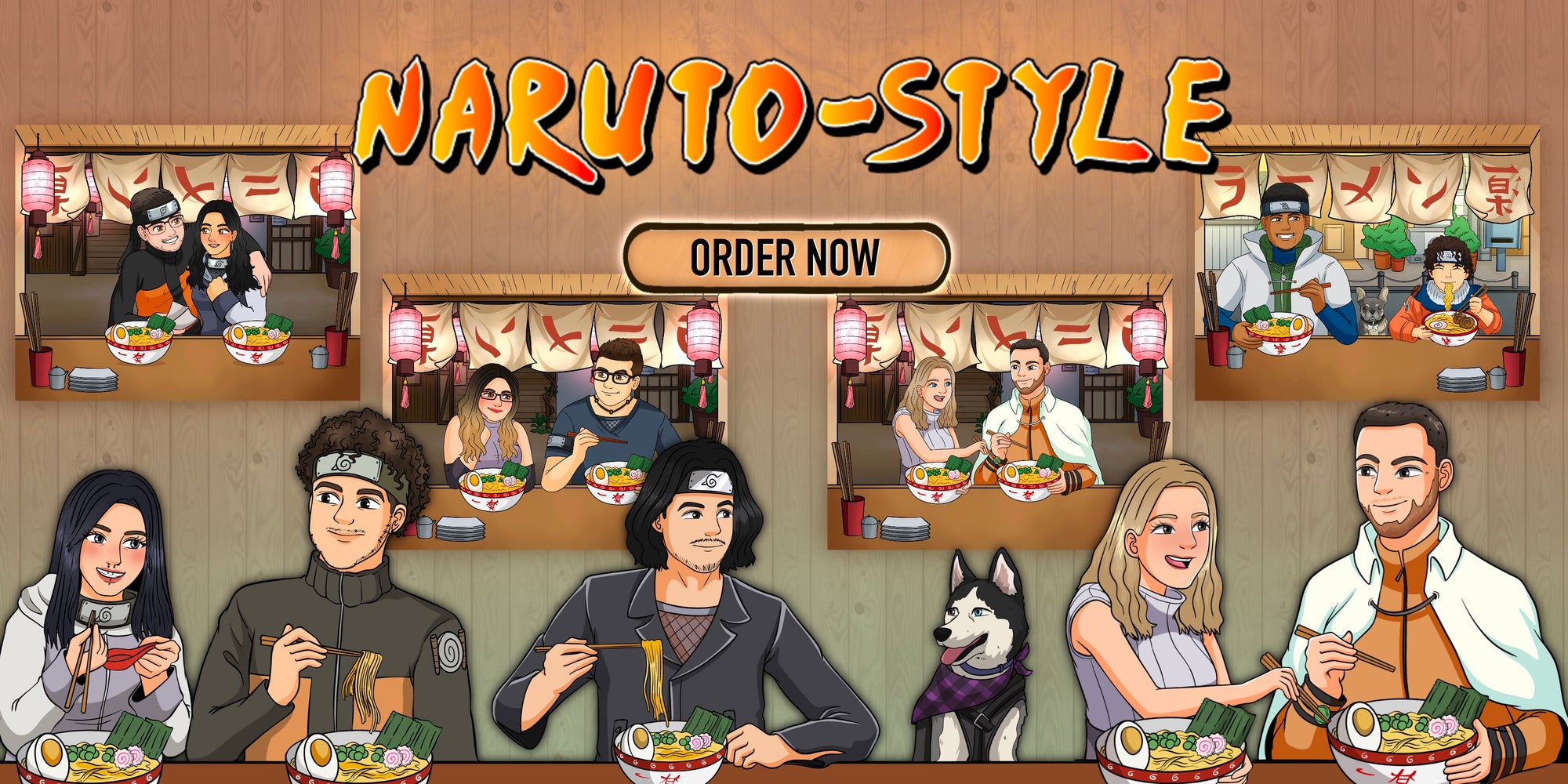 The Anime Portrait Shop™ - #1 Official Custom Anime Portraits Shop